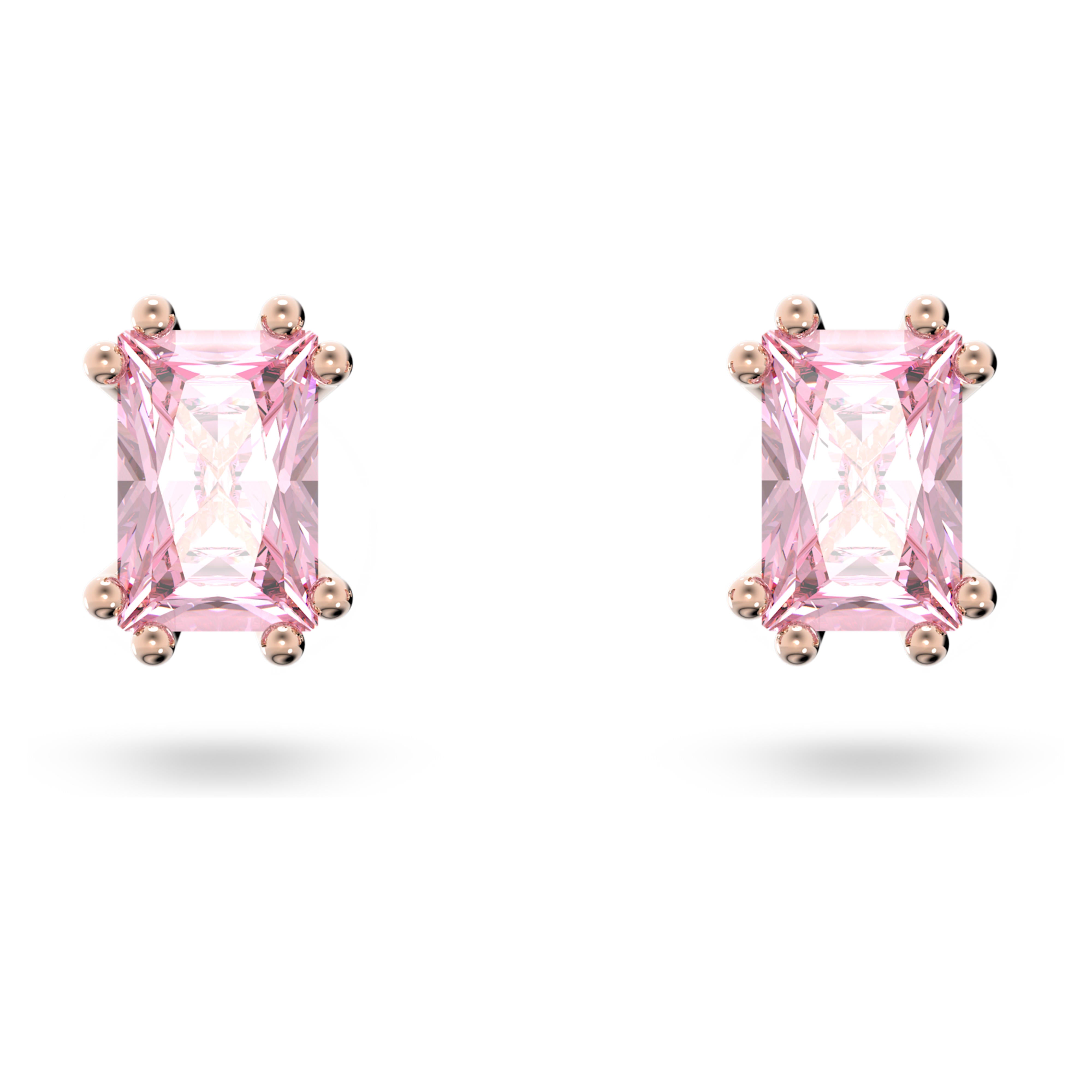 CHROMA STUD EARRINGS - PINK, ROSE-GOLD – Studio18 Jewellery Collection